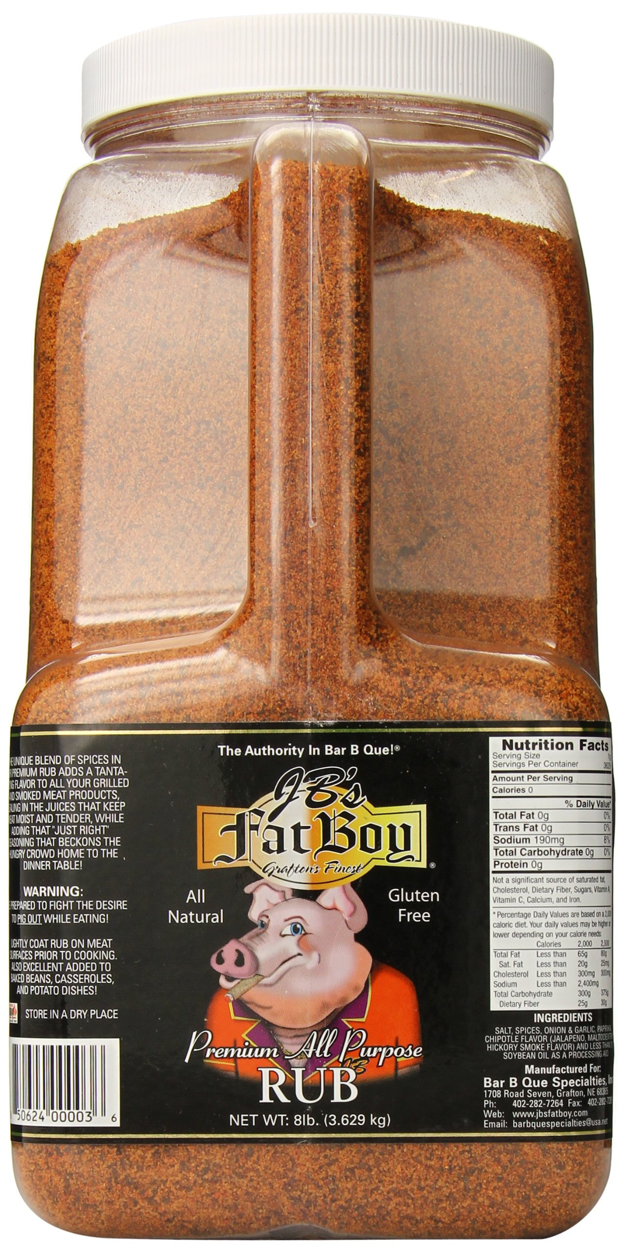 Jb's Fat Boy Premium All Purpose Rub
