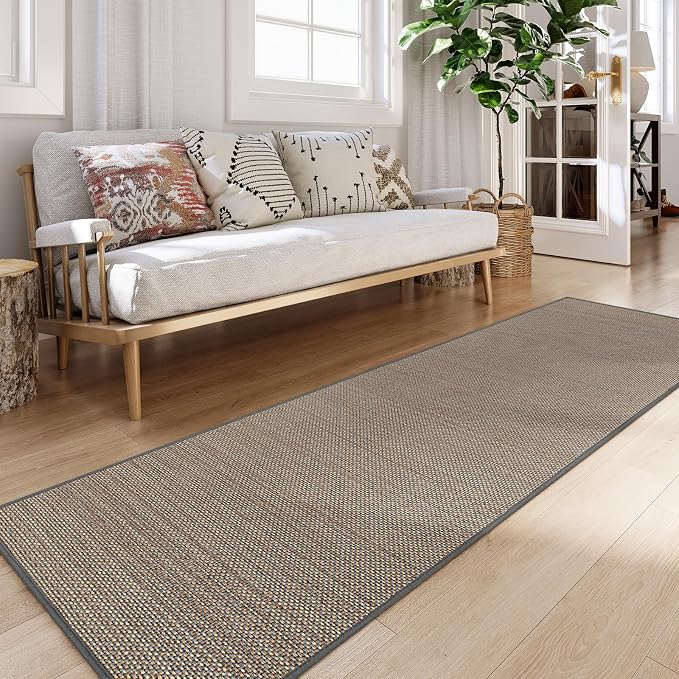 Amazon.com: Lahome Noe Farmhouse Carpet Runners for Hallway 8ft ...