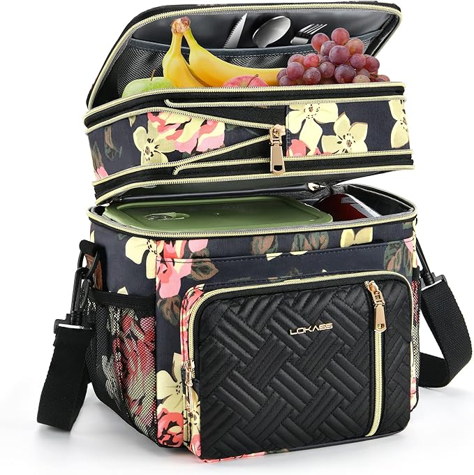 Amazon.com: BAGNN Lunch Box & Lunch Bag for Women, Large Insulated ...