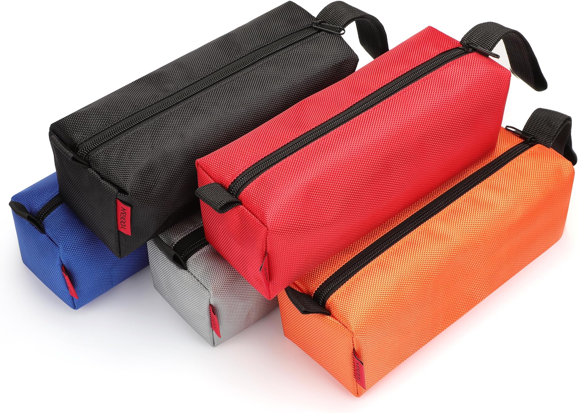 YOOFAN Tool Bags - 5 Packs of Heavy Duty Tool Pouches with Zipper, Made ...