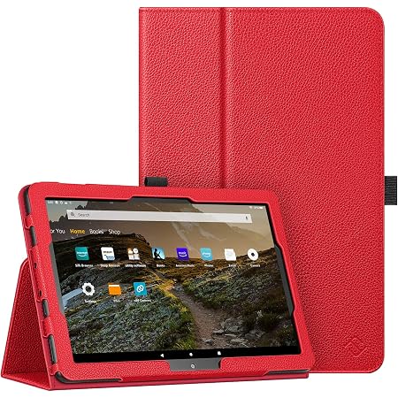 Amazon.com: Fintie Folio Case for All-New Amazon Fire HD 10 and Fire HD ...