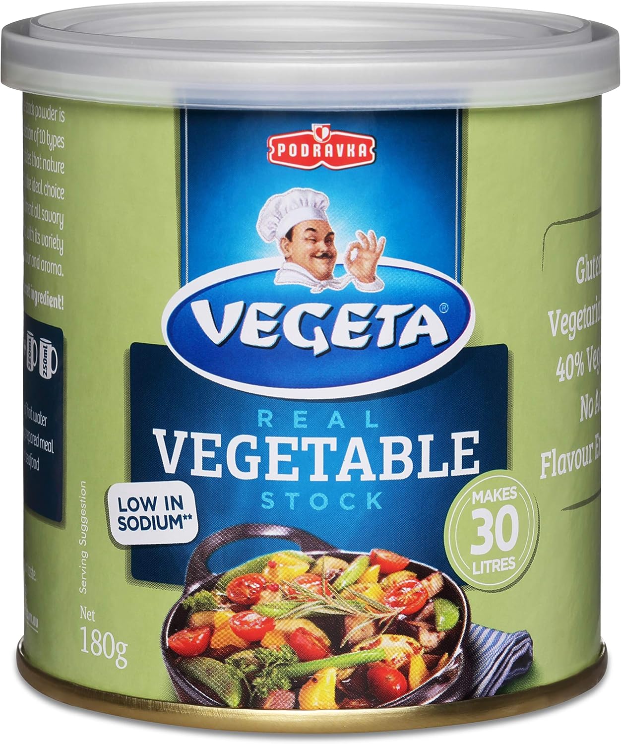 Vegeta Vegetable Stock Powder 180 g, 180 g, Vegetable : Amazon.com.au ...