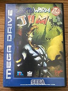 Mega Drive - Earthworm Jim : Amazon.es: Videojuegos