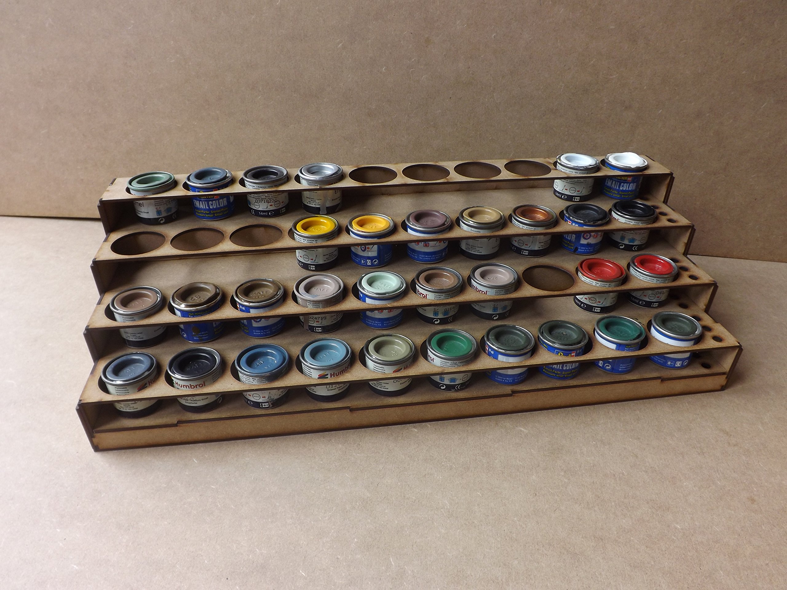 Buy Wargame-Model-Mods Paint Stand for 40x Tins of paint for Humbrol ...