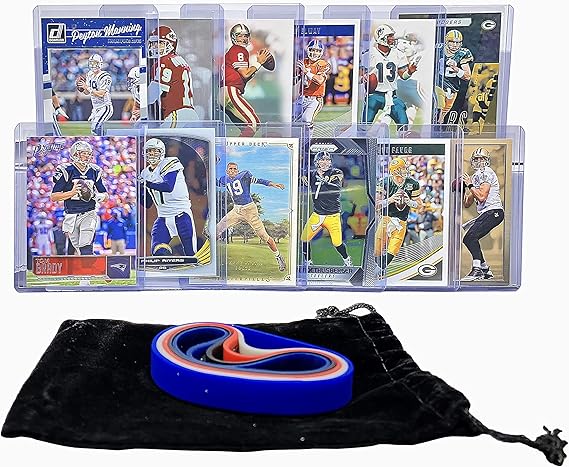 Amazon.com: Football Cards: QB Goats (12) Tom Brady, Drew Brees, Peyton ...