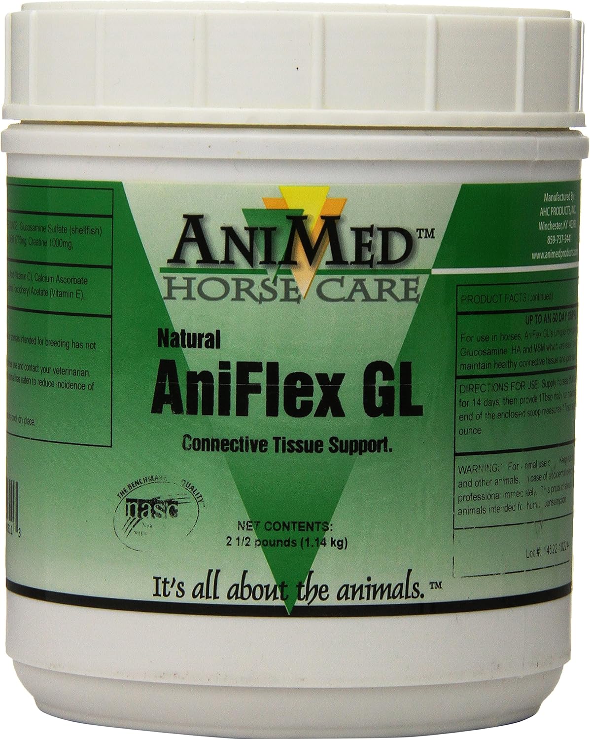 ANIFLEX GL W/HA EQ 2.5# 90311 : Amazon.ca: Pet Supplies