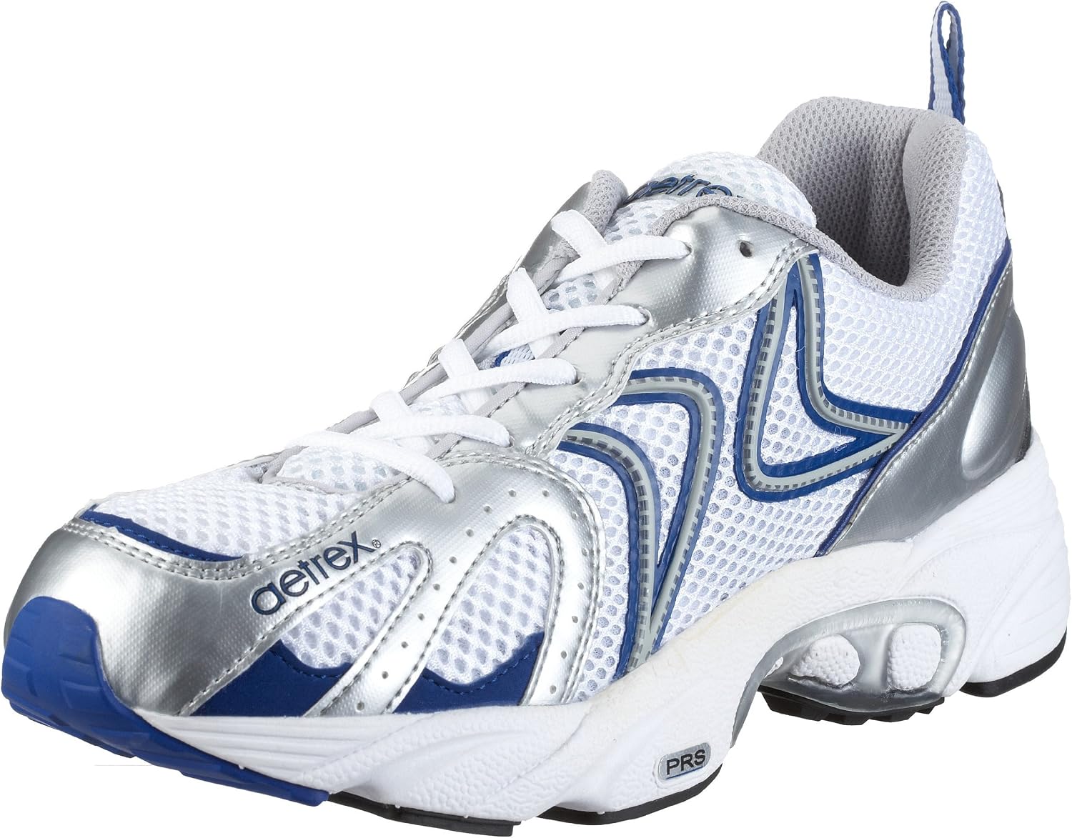 Amazon.com | Aetrex Men's Z581M Zoom Runner,White/Silver,15 M US | Running