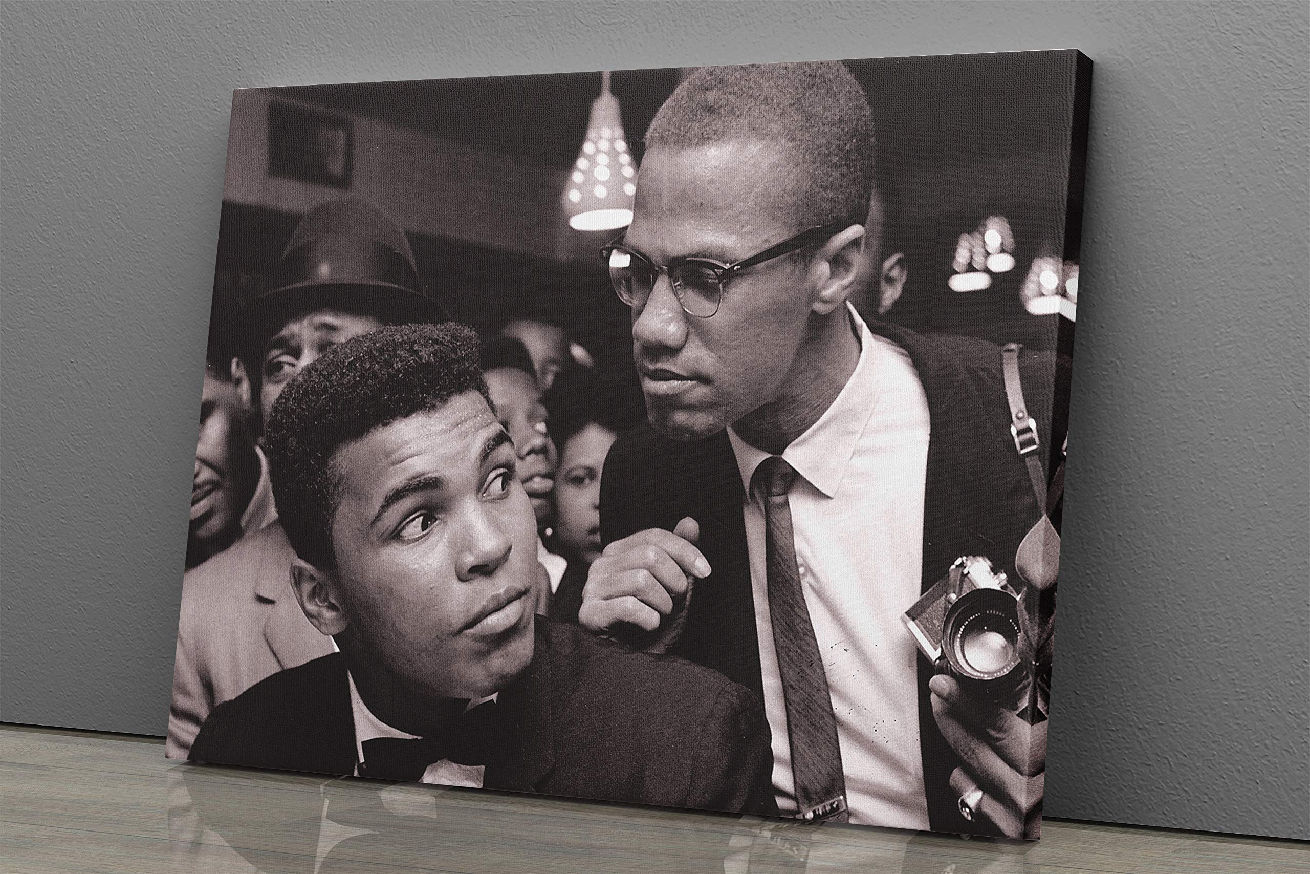Malcolm X And Muhammad Ali Poster Muhammad Ali Art Prints, Posters