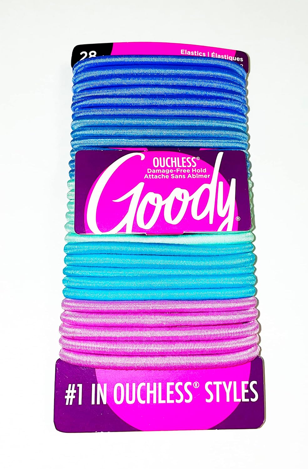 Amazon.com : Goody Ouchless Hair Elastics - 28ct Hair Ties : Beauty ...