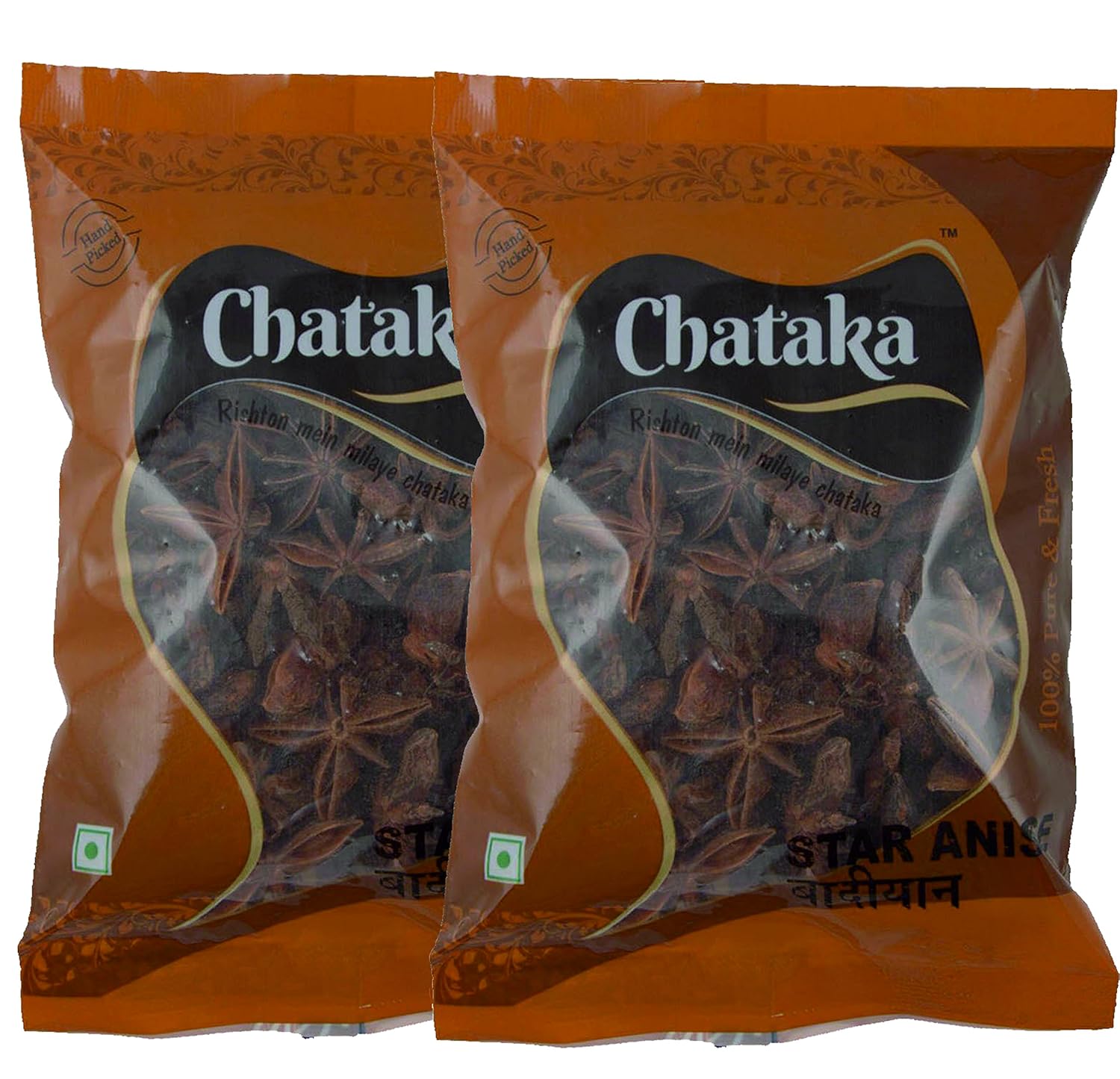 Chataka Star Anise Spices Whole Chakri Phool Khada Masala for Cooking ...