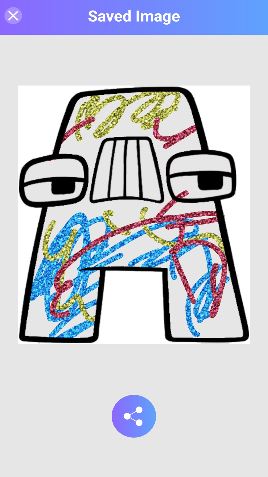 Learn Glitter Coloring Book Alphabet - App on Amazon Appstore