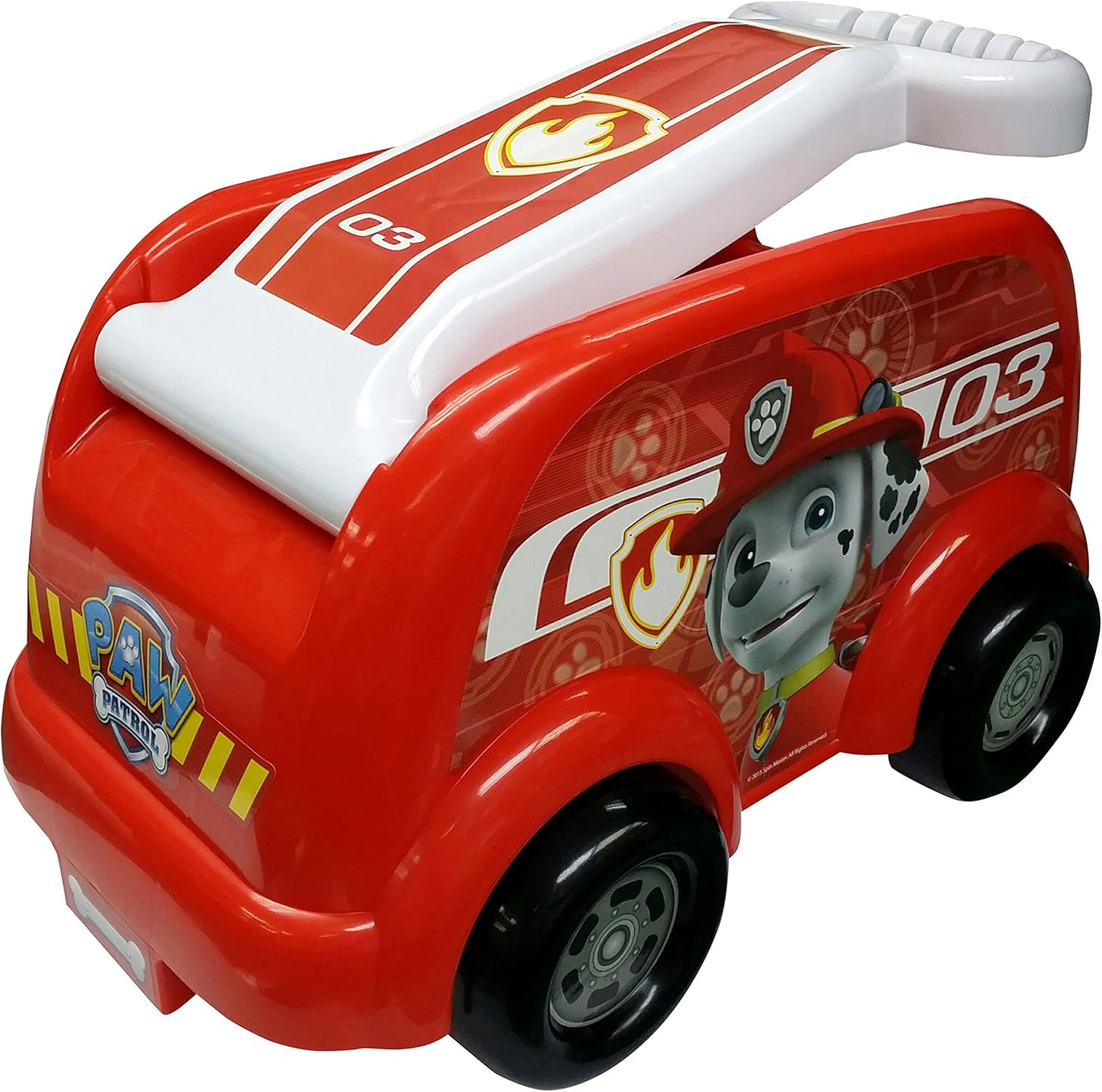 Paw Patrol Roll N Go Red Fire Engine Wagon Ride On : Amazon.ca: Toys ...
