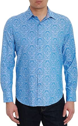 Amazon.com: Robert Graham Men's Bayview Long-Sleeve Woven Button Down ...