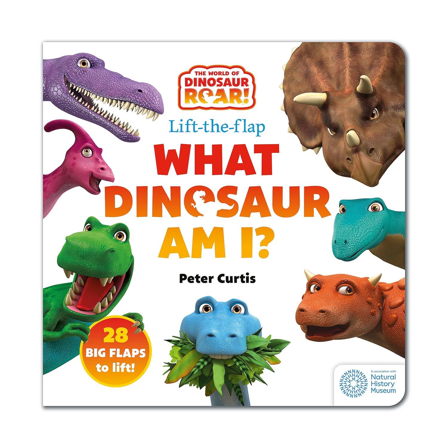 What Dinosaur Am I?: A Lift-the-Flap Book (The World of Dinosaur Roar ...