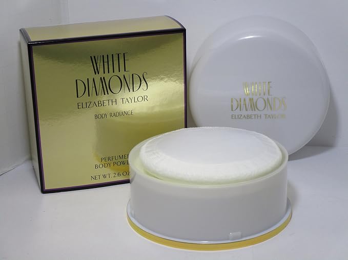 Amazon.com: WHITE DIAMONDS by Elizabeth Taylor Dusting Powder 2.6 oz ...
