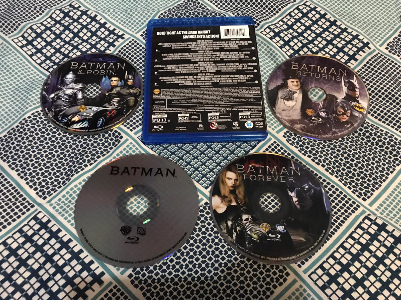 Batman 4K Film Collection (4K Ultra HD + Blu-ray + Digital) : Various ...