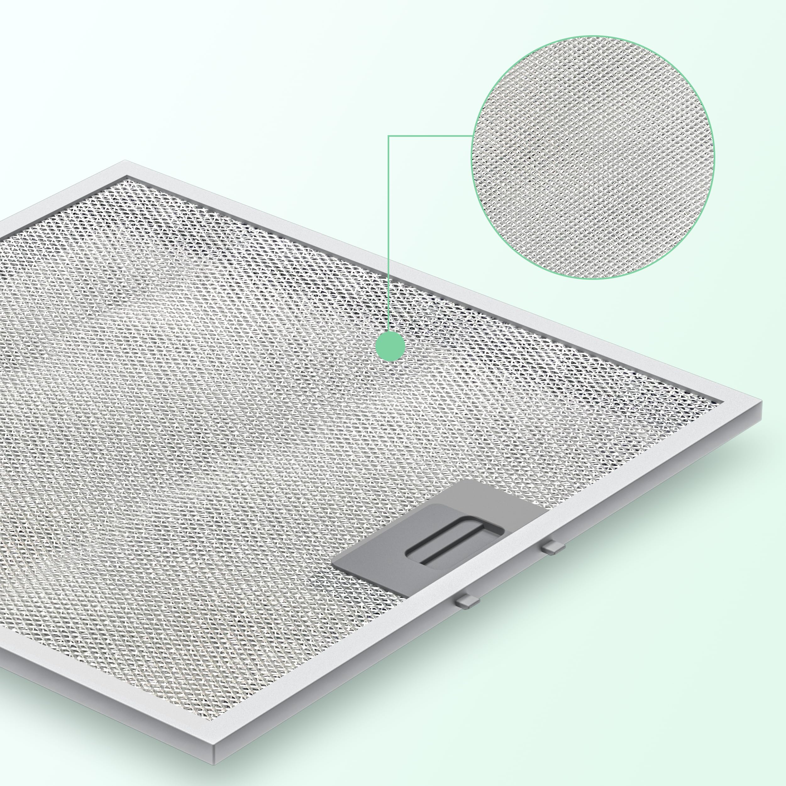 Snapklik.com : Range Hood Filter Replacement, 5-Layer Aluminum Mesh ...