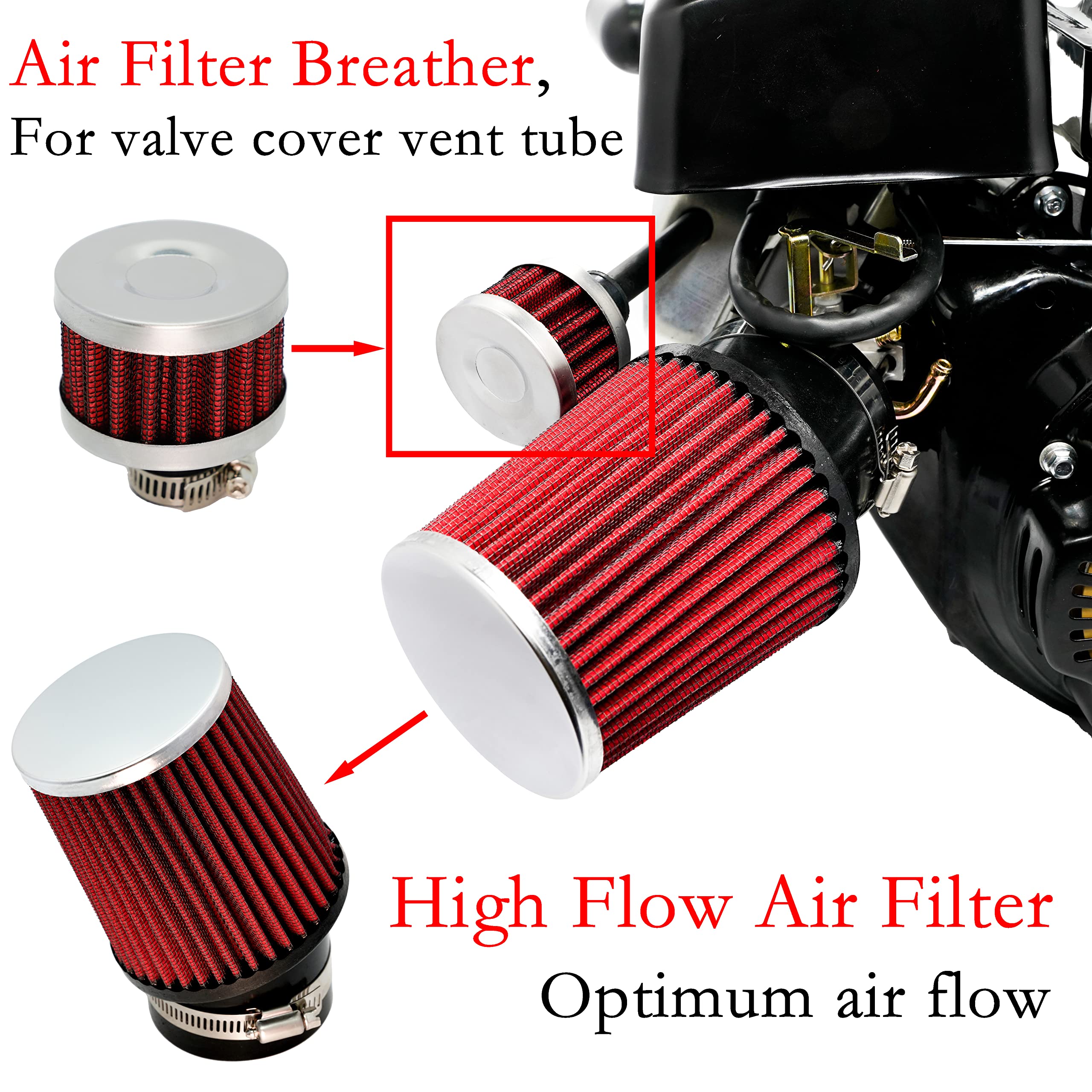 Snapklik.com : JMCHstore High Performance Air Filter Cleaner Kit For ...
