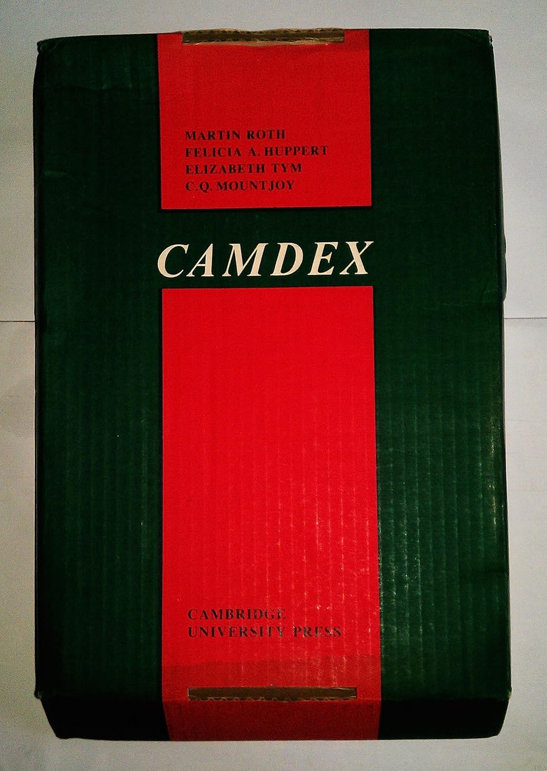 The Cambridge Examination for Mental Disorders of the Elderly: CAMDEX ...