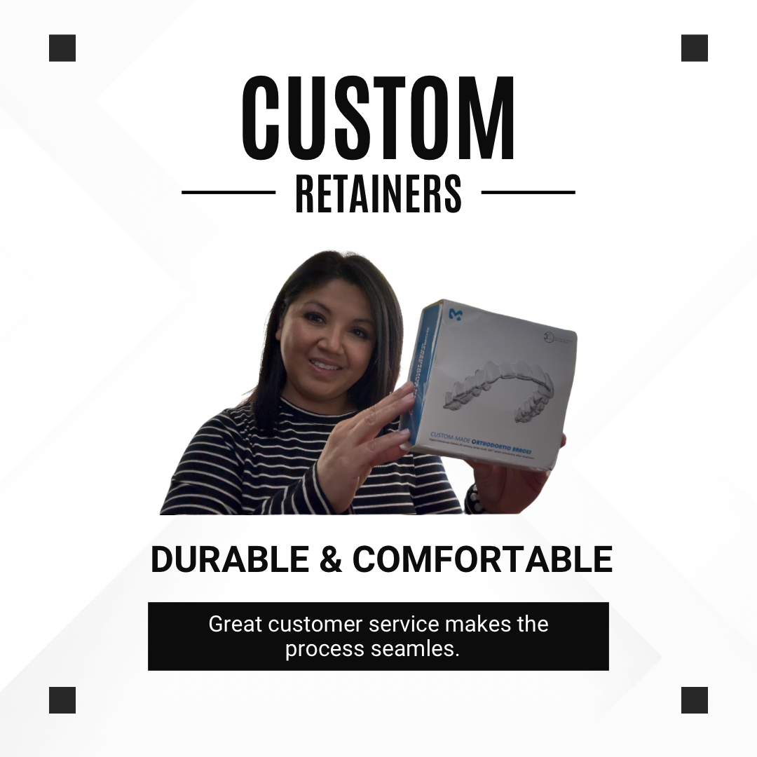 Watch Durable & Comfortable Custom Retainers on Amazon Live