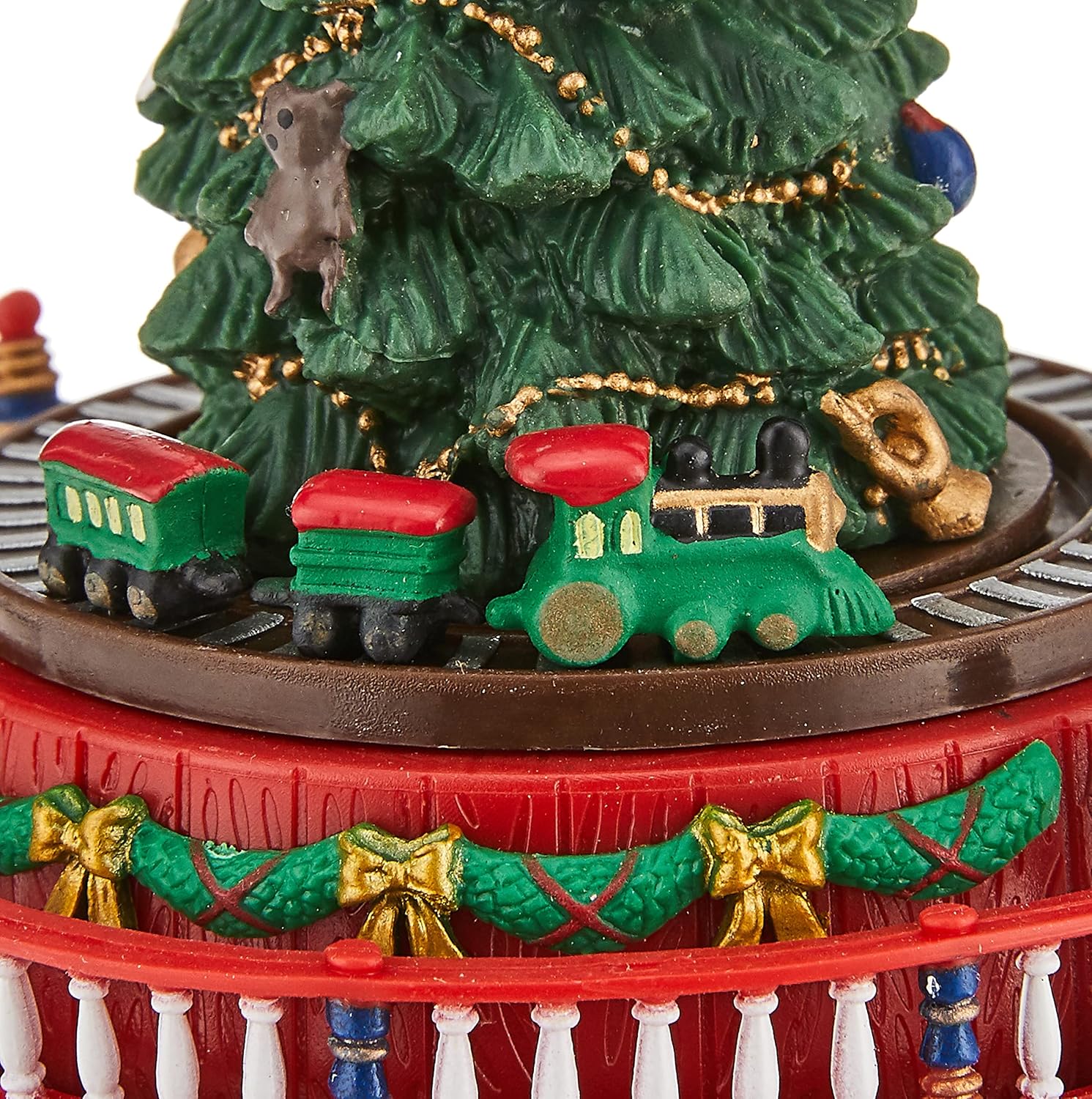 Mr. Christmas Mini Animated Carnival Music Box, Black – BigaMart