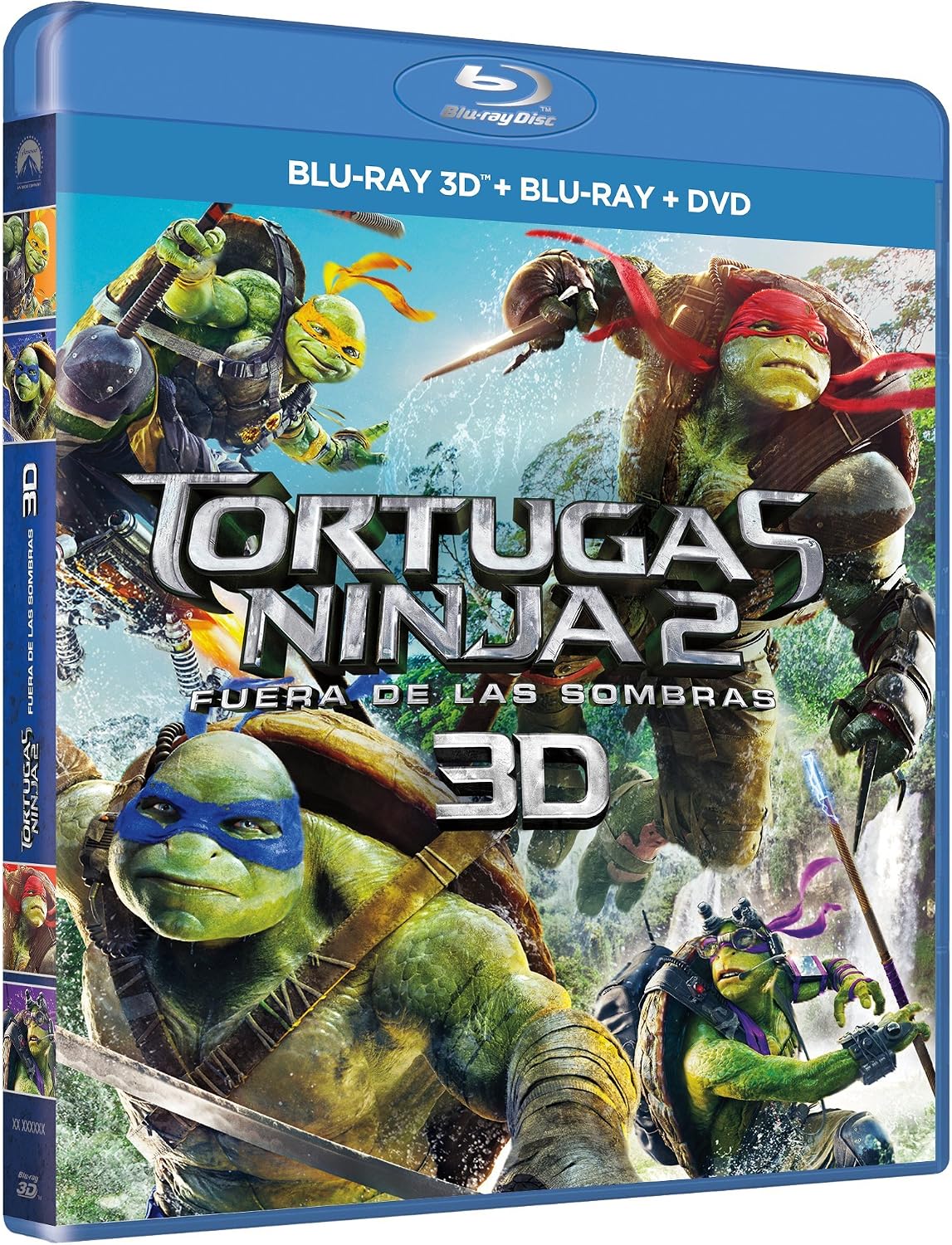 Tortugas Ninja 2: Fuera de las Sombras 3D [Blu-ray] : Megan Fox, Will ...