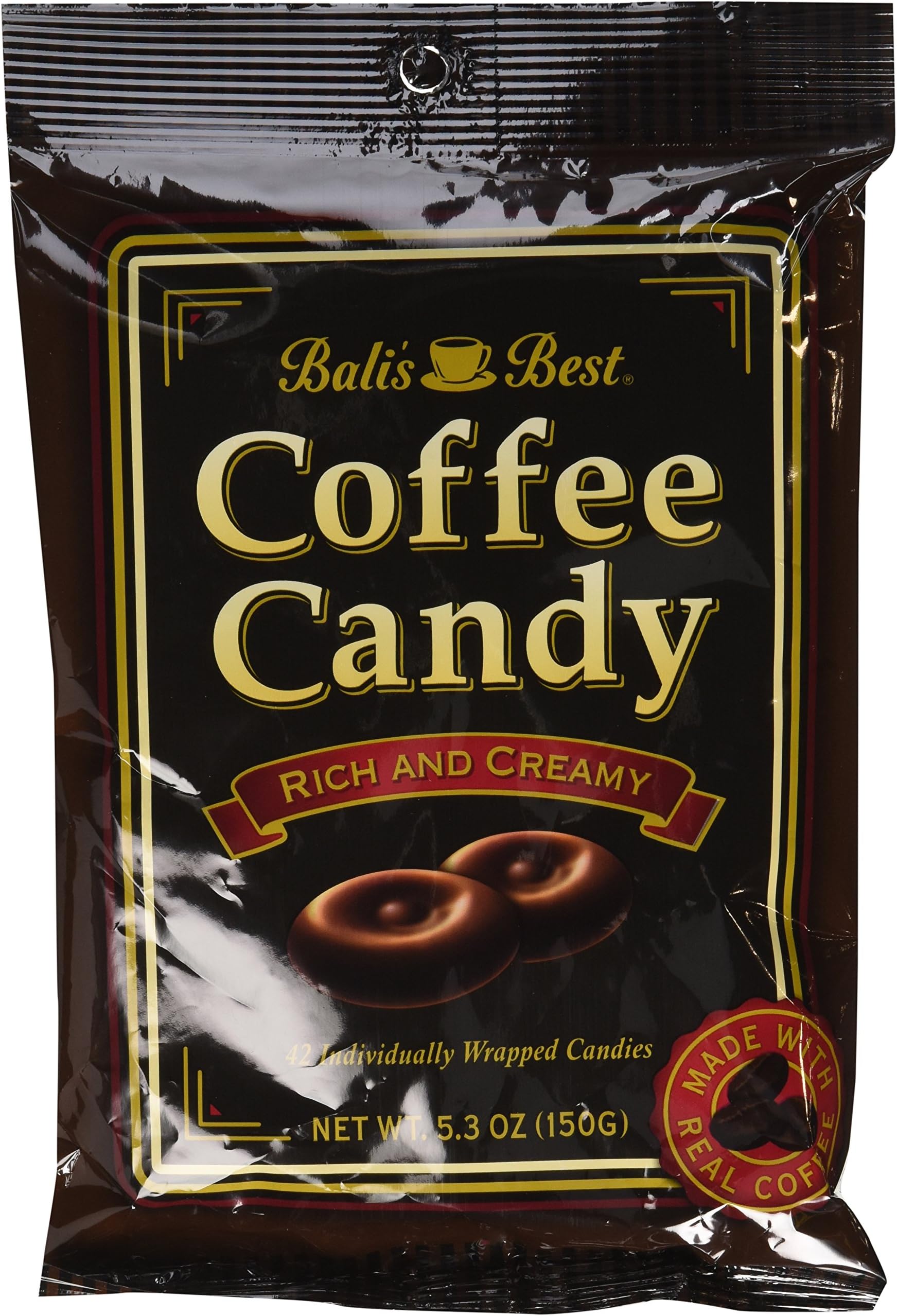 Amazon.com : Bali's Best Coffee Candy 2 Flavor Variety Bundle: Coffee ...