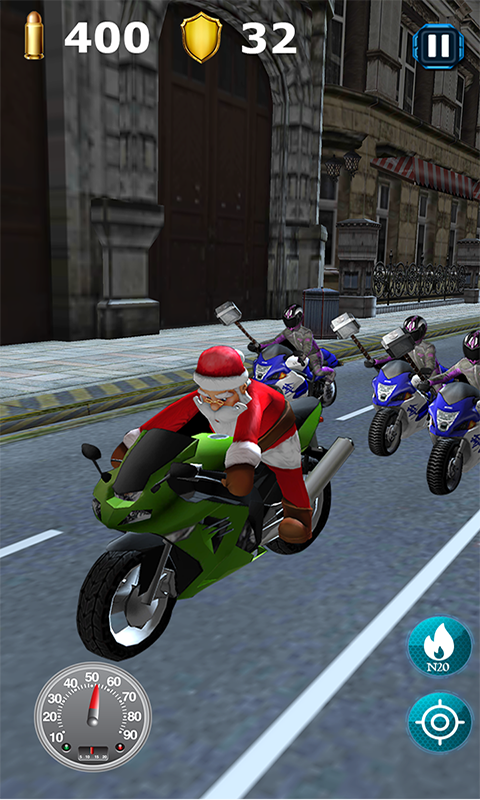 Santa bike Rush - App on Amazon Appstore