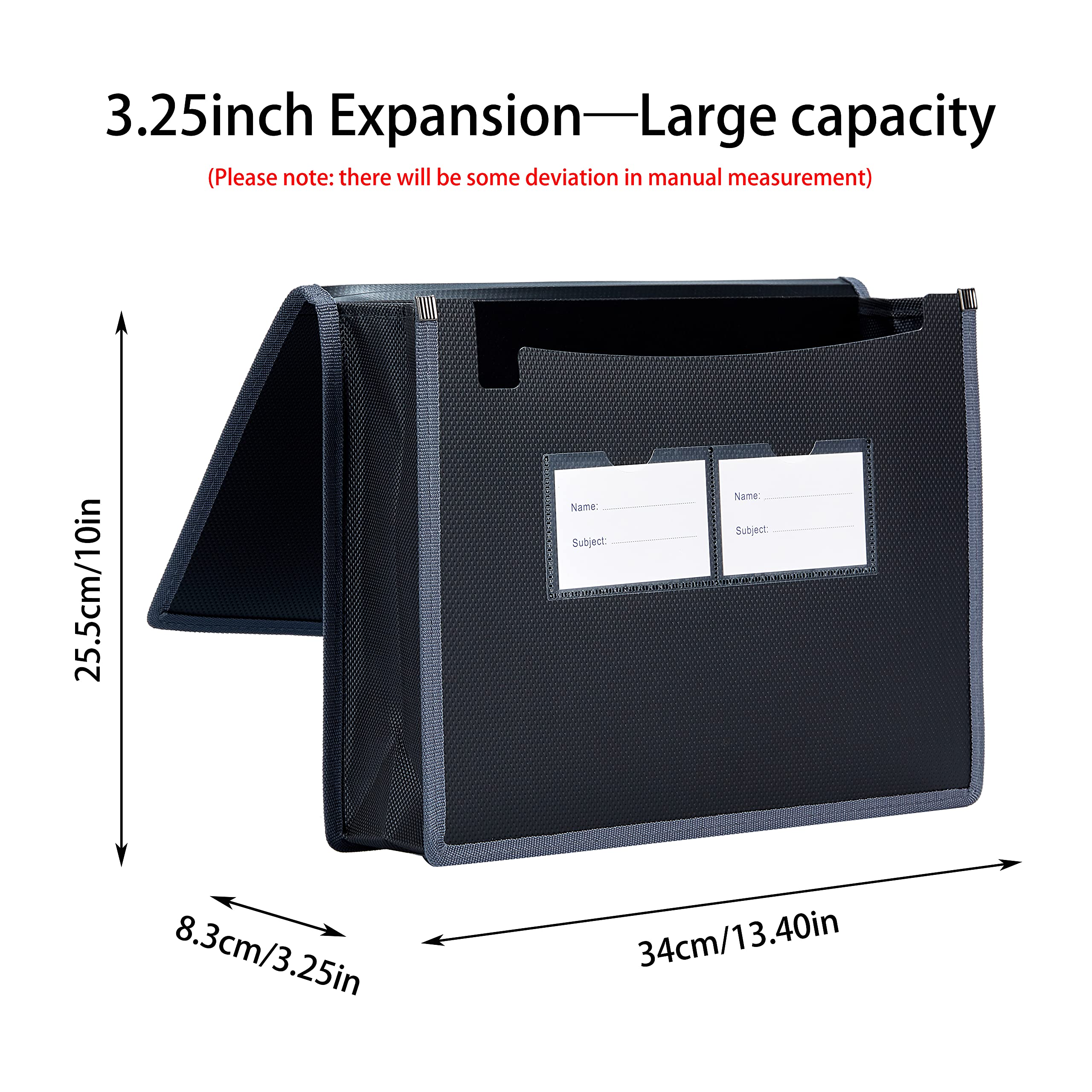 Snapklik.com : FANWU 4 Pack Plastic Expanding File Wallet Document ...