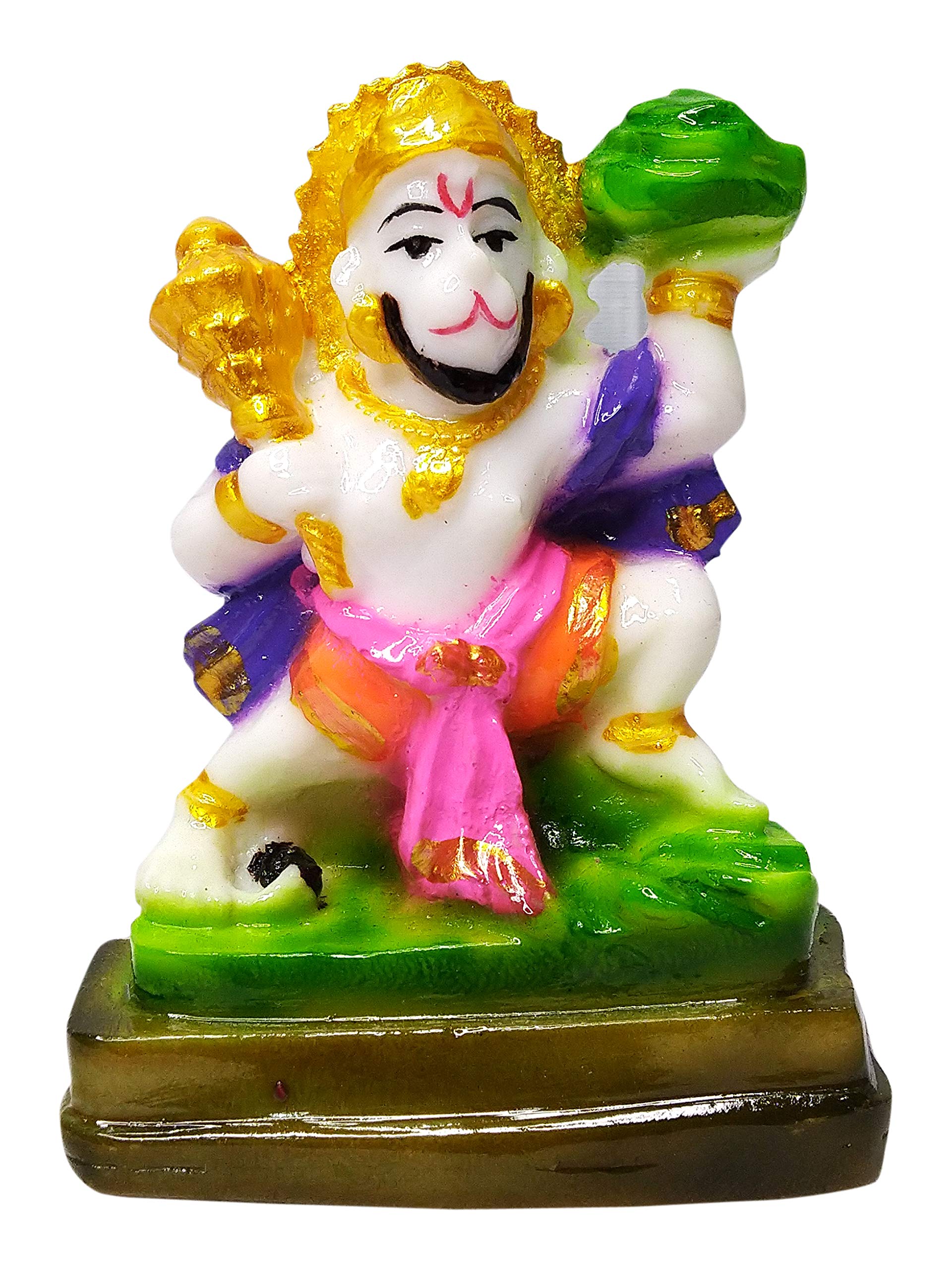 Buy Marble Hanuman Dada Home Decorative Showpiece Pavan Putra Hanuman ...