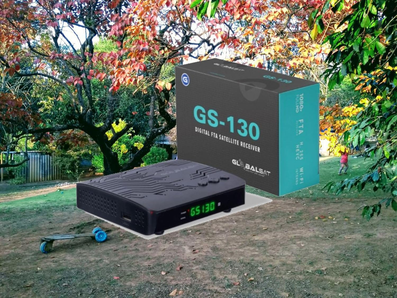 Controle Remoto Para Receptor Globalsat Gs-130 - Acompanha Aparelho | Amazon.com.br