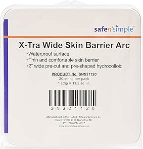 Safe n' Simple X-Tra Wide Skin Barrier Arc, 20 Count : Amazon.co.uk ...