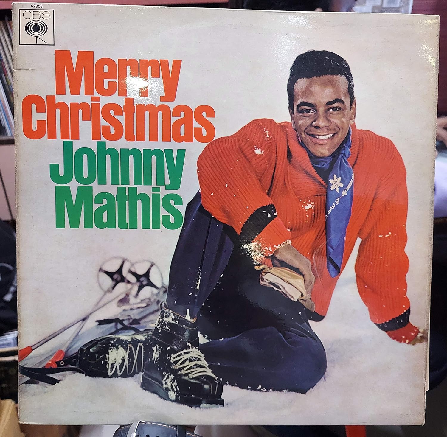 Merry Christmas - Johnny Mathis LP by : Amazon.co.uk: CDs & Vinyl