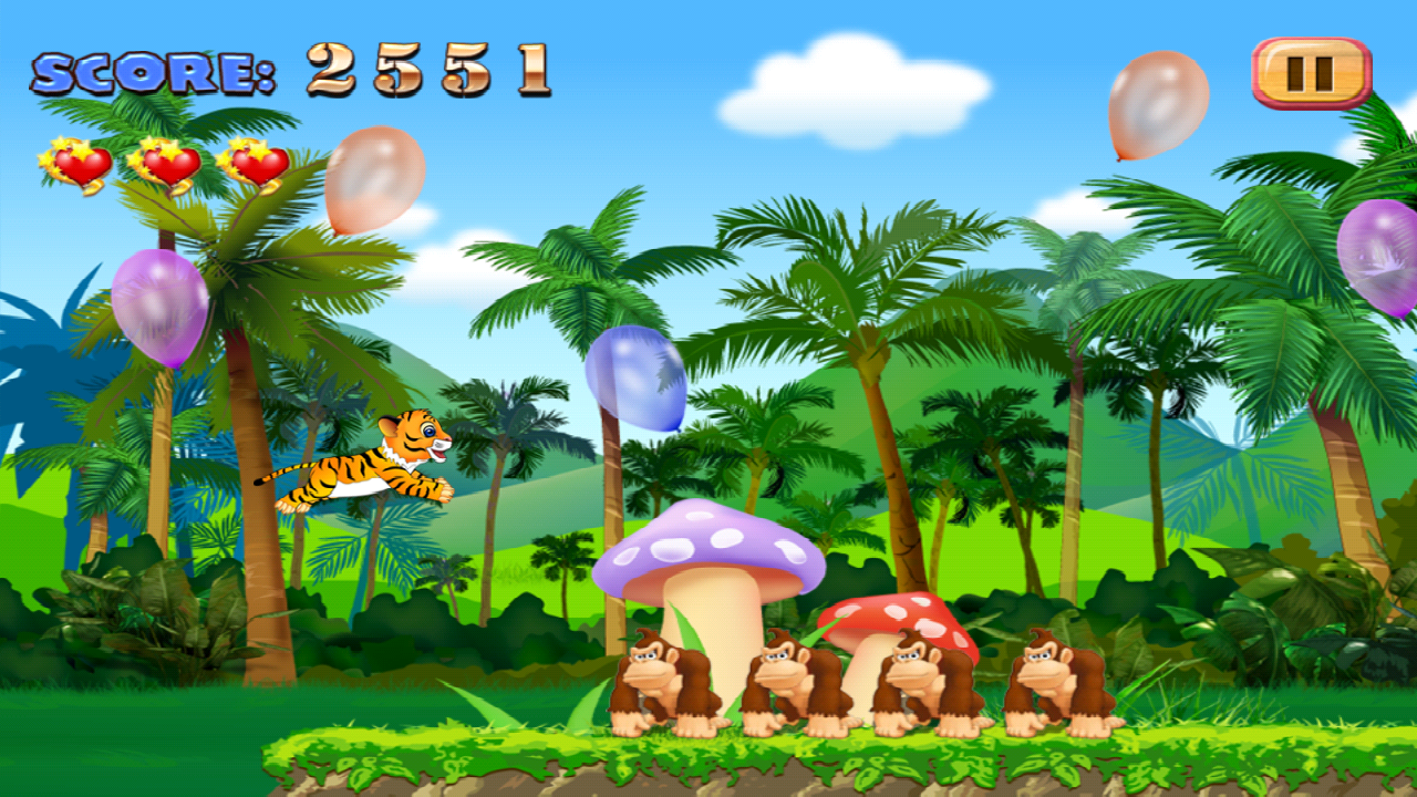 Baby Tiger Run - Addictive Animal Running Game - App on Amazon Appstore