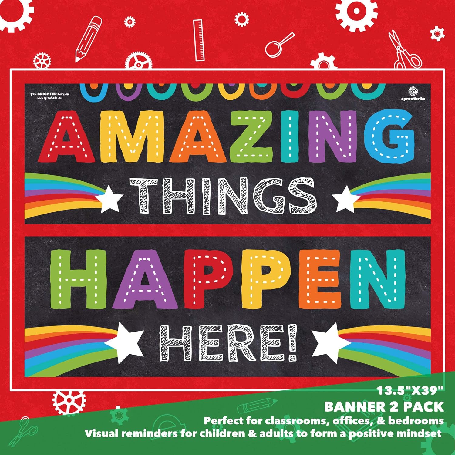 Buy Sproutbrite Classroom Decorations Banner Posters For Teachers buy-sproutbrite-classroom-decorations-banner-posters-for-teachers