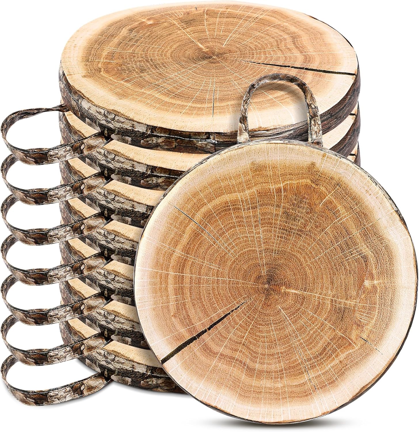 Amazon.com: Suzile 8 Pcs Wood Slice Kids Floor Cushions for Classroom ...