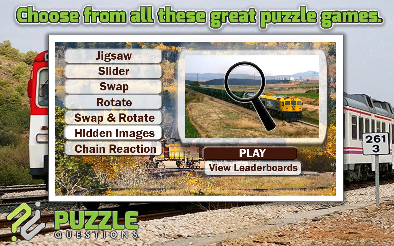 Trains Jigsaw Puzzle Games - App on Amazon Appstore