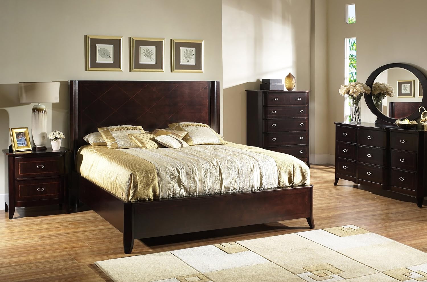 Amazon.com: Somerton Crossroads Panel Bedroom Set : Home & Kitchen