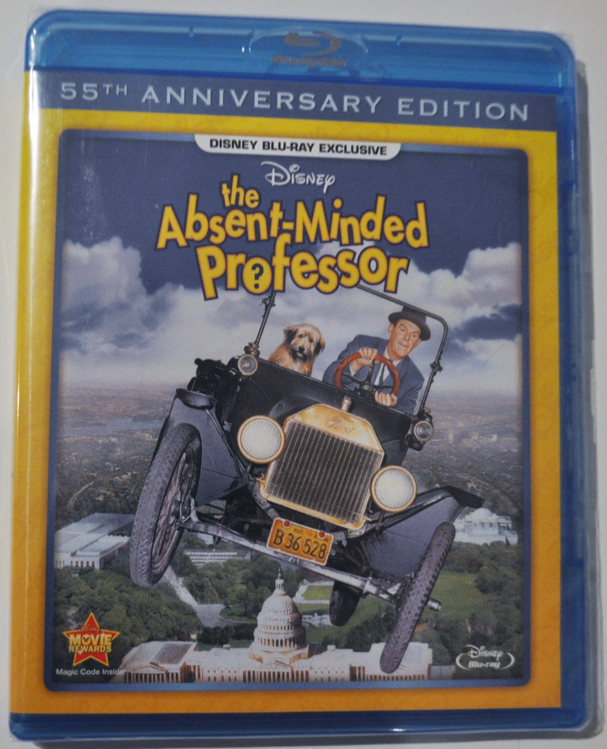 Disney The Absent-Minded Professor 55th Anniversary Blu-Ray: Amazon.co ...
