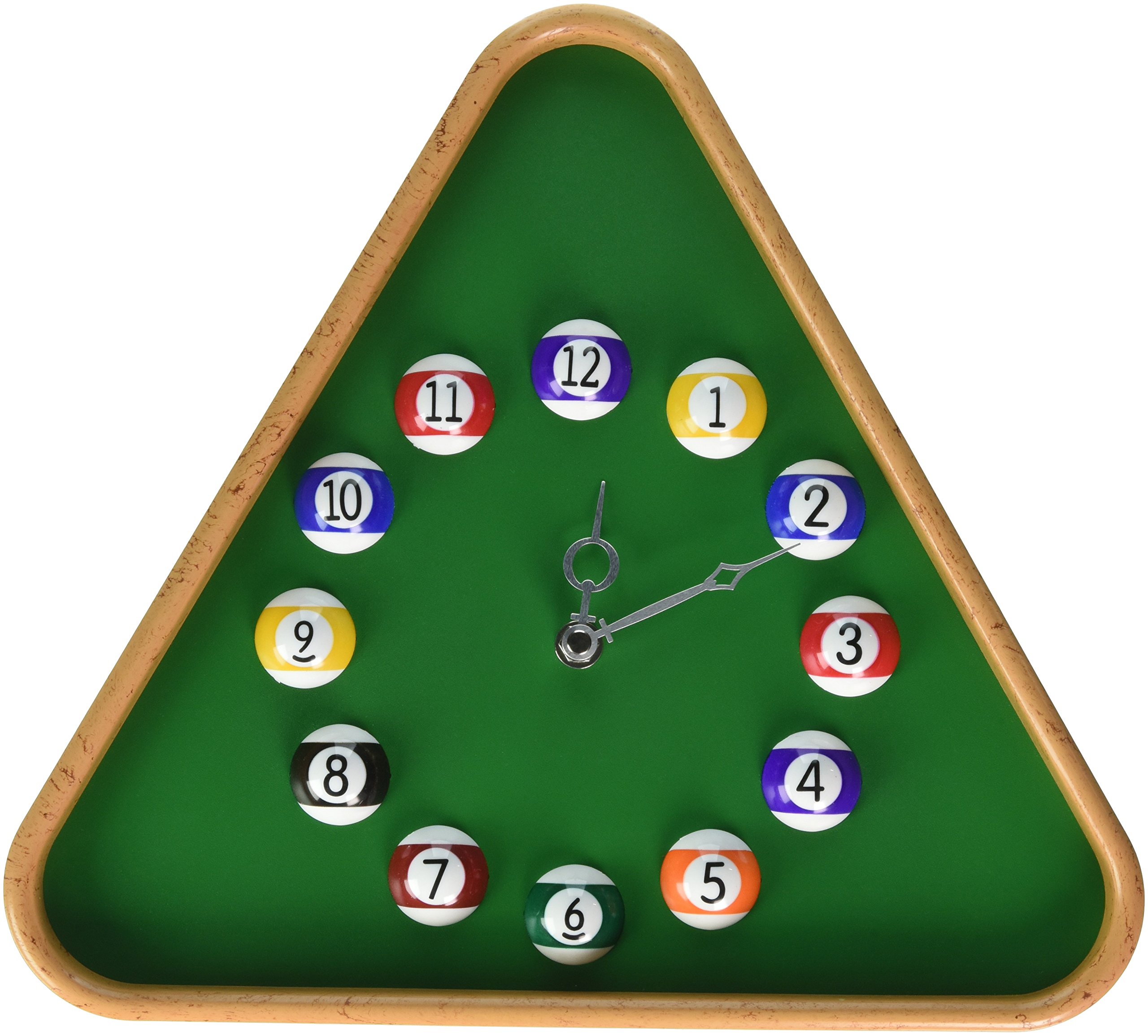 Amazon.com: New Haven Billiard Clock : Home & Kitchen