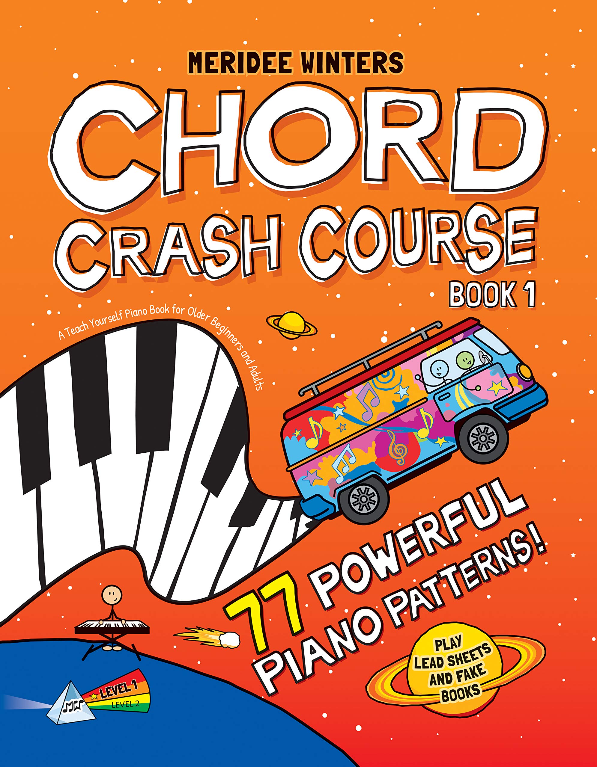 Meridee Winters Chord Crash Course: A Teach Yourself Piano Book for ...