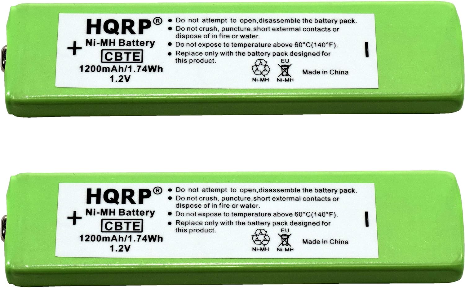 Amazon.com: HQRP 2-Pack Gumstick Battery Compatible with Sony NC-5WM ...