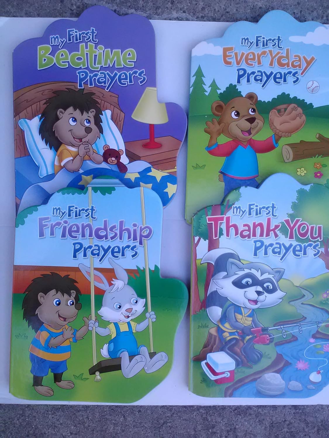 Amazon.com: My First Prayers 4-Pack ~ Bedtime, Everyday, Friendship ...