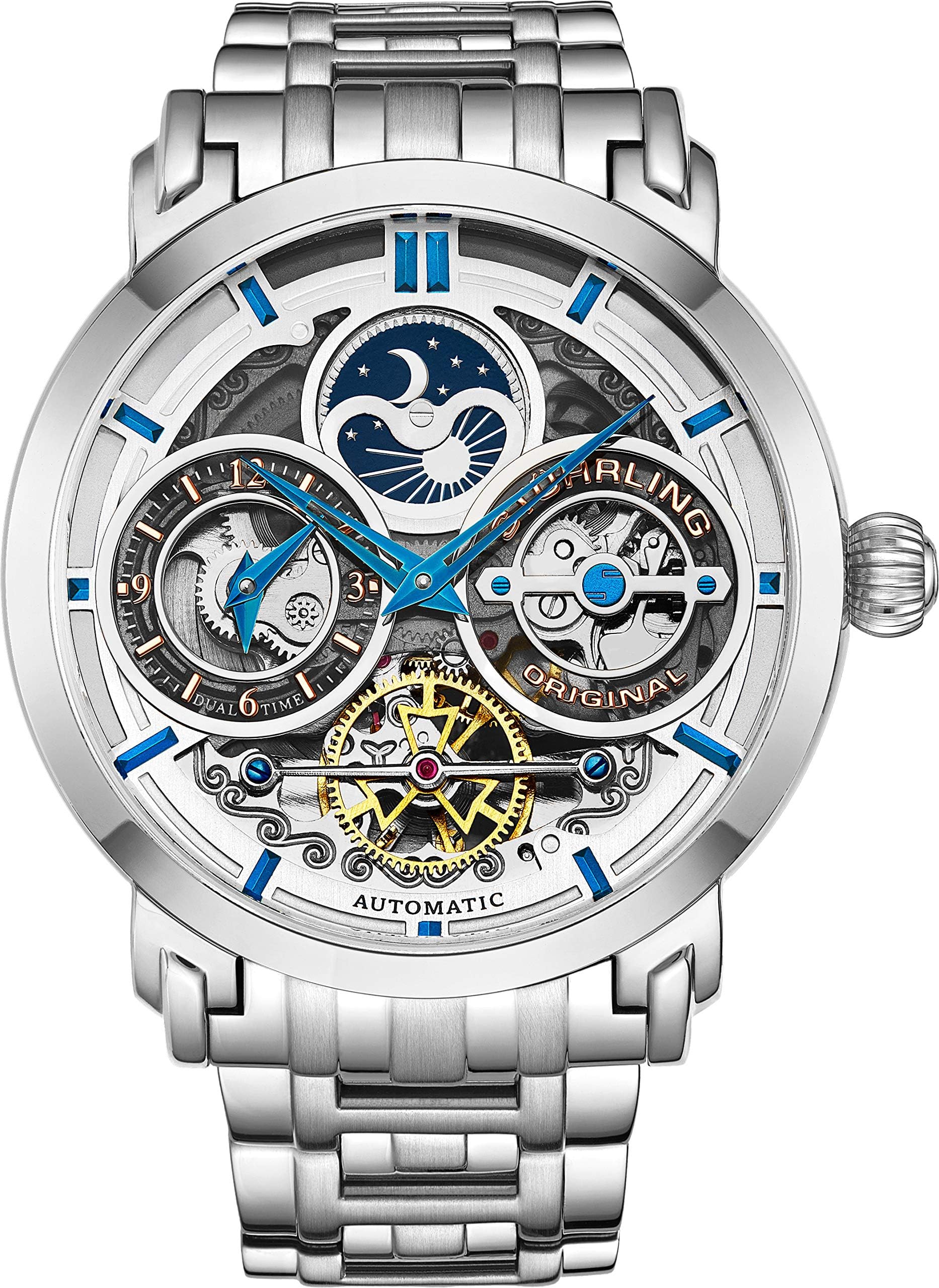 Stuhrling Original Original Mens Analog Display Automatic Self Wind ...