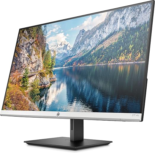 Amazon.com: HP 27-inch Monitor with Height Adjust (27f 4K, Natural ...