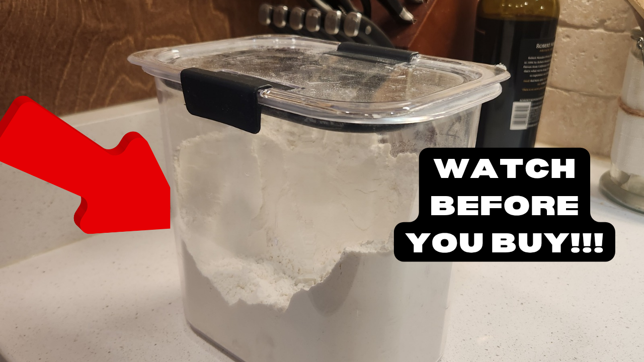 Watch Honest Review Rubbermaid Airtight Storage Container 12 cup on ...