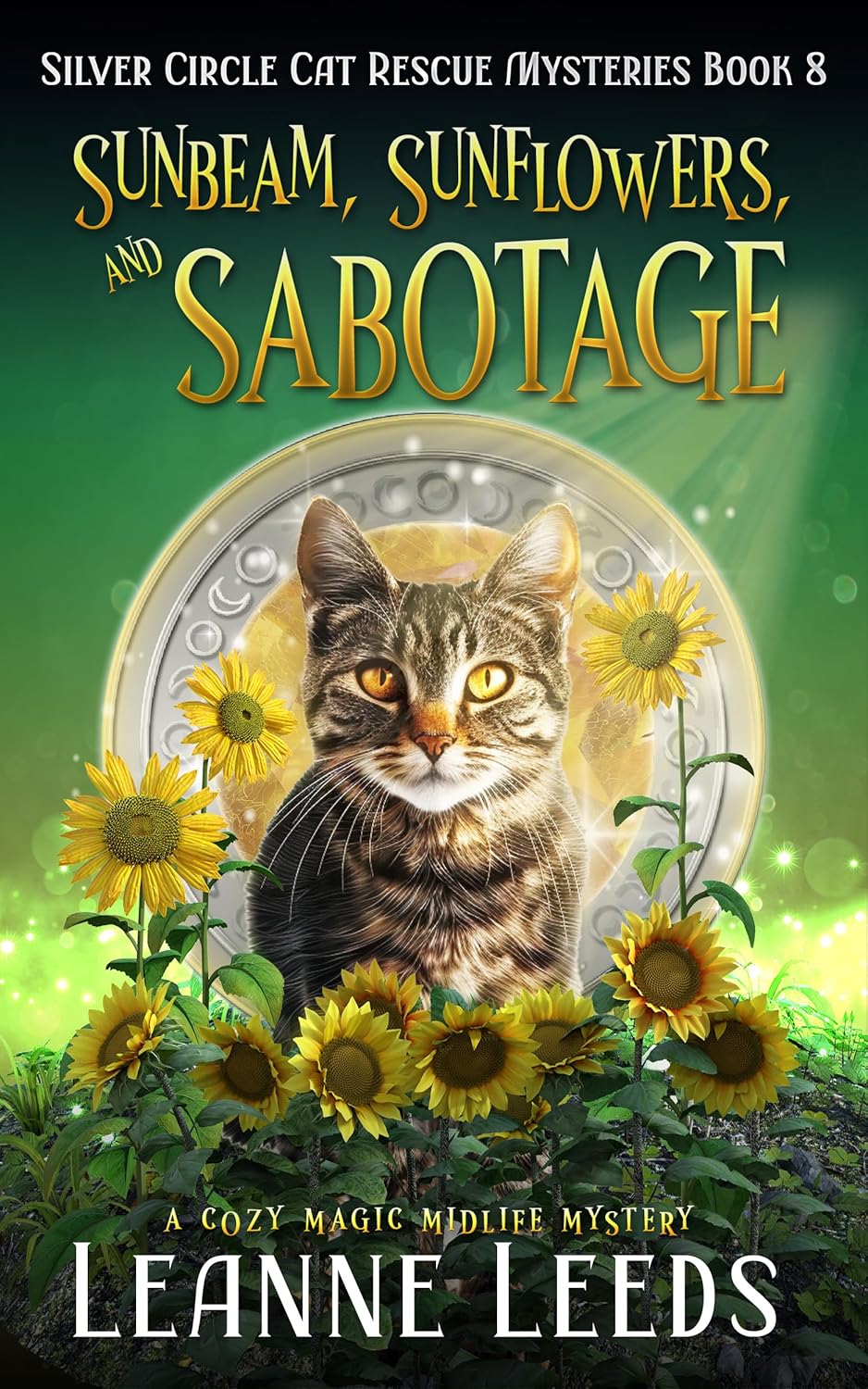 Amazon.com: Sunbeam, Sunflowers, and Sabotage: A Cozy Magic Midlife ...