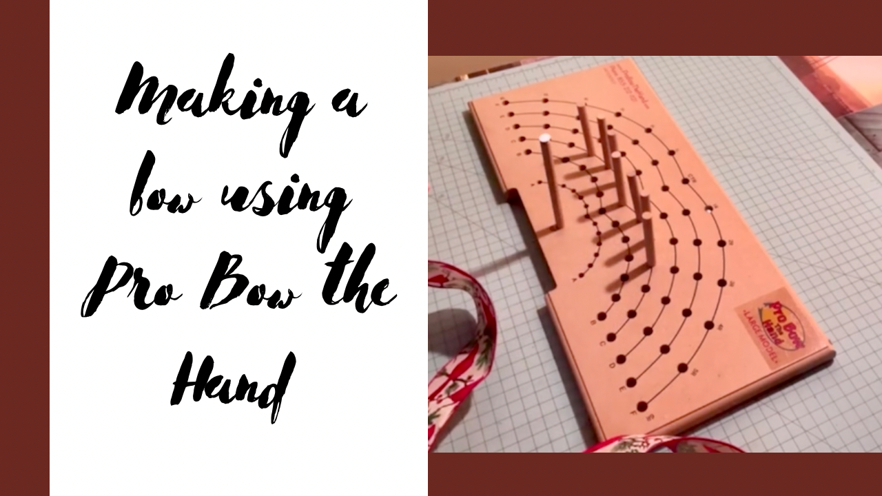 Watch How to make a bow using Pro Bow the Hand on Amazon Live