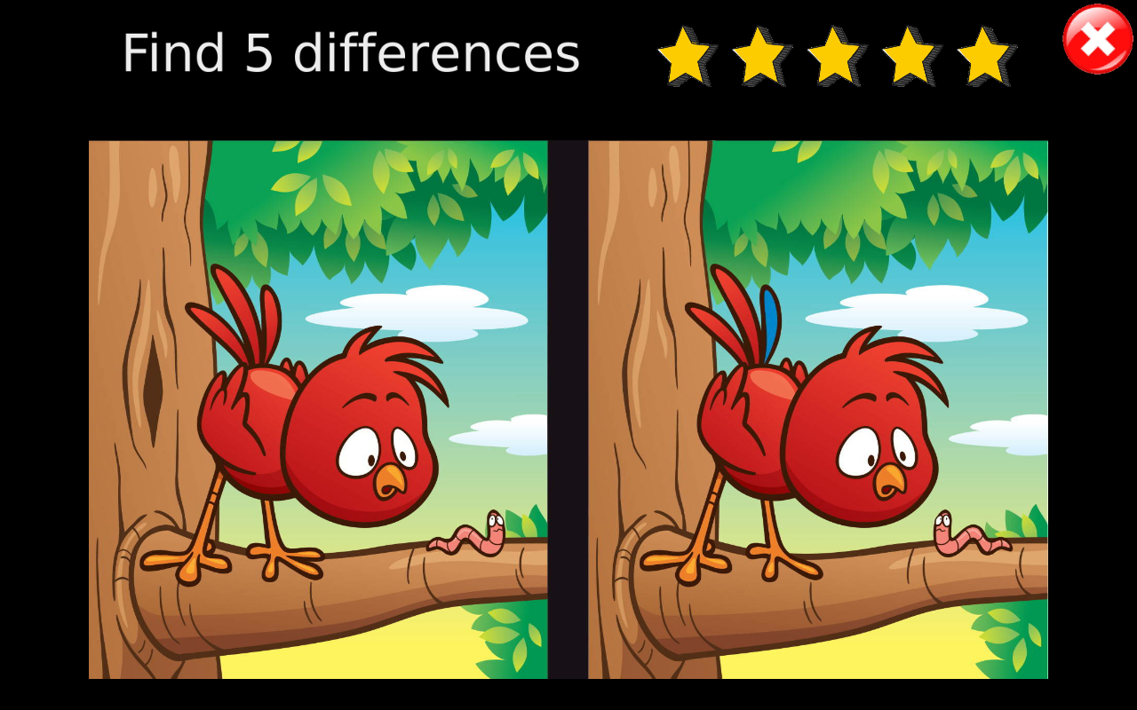 Find 5 differences for kids - App on Amazon Appstore