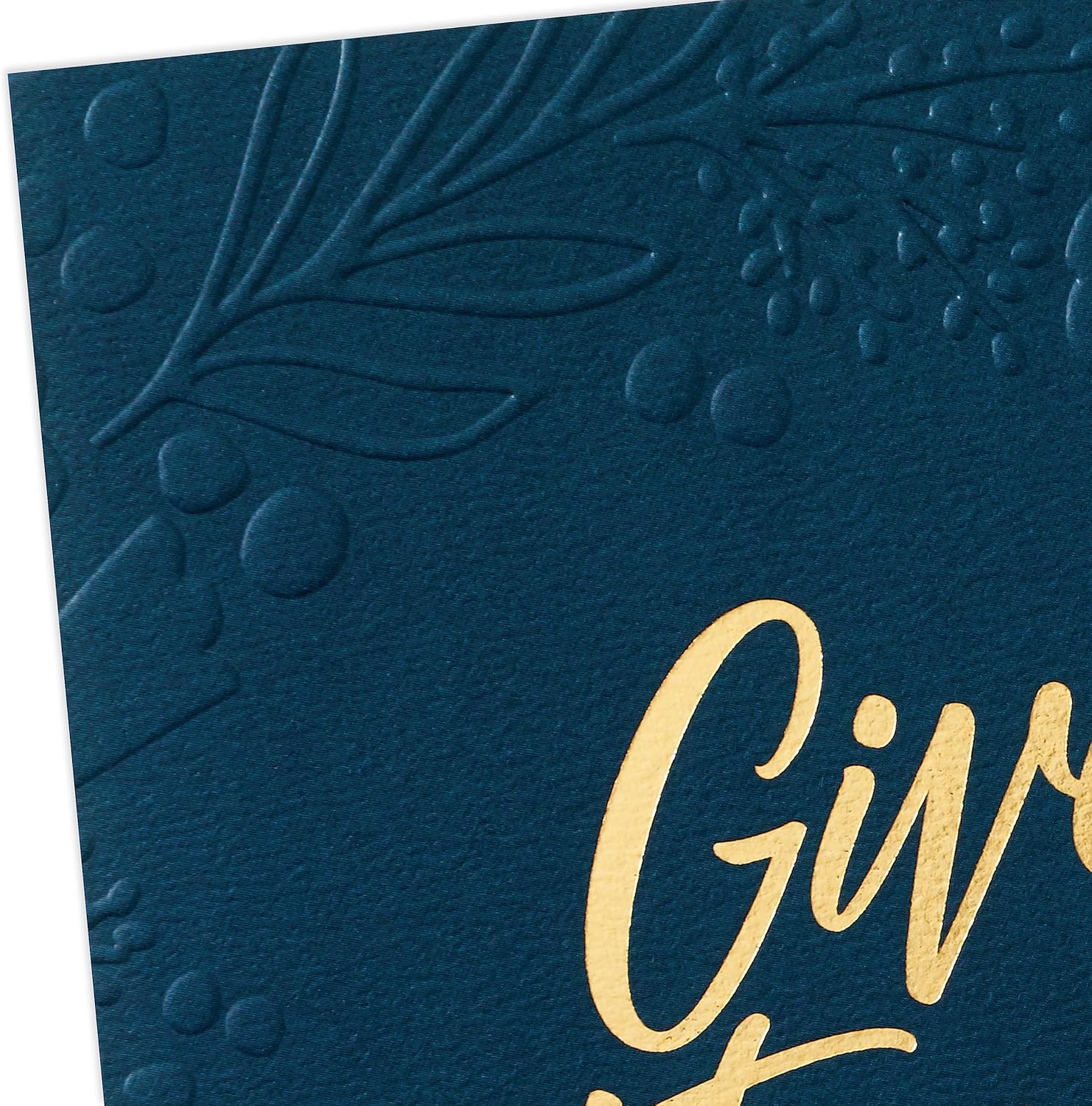 Hallmark Signature Studio – Tarjeta elegante de Acción de Gracias (Give ...